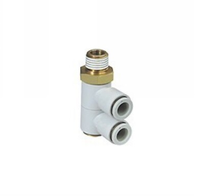 LOT5 One Touch Universal Male Double Elbow Connector Replace SMC ...