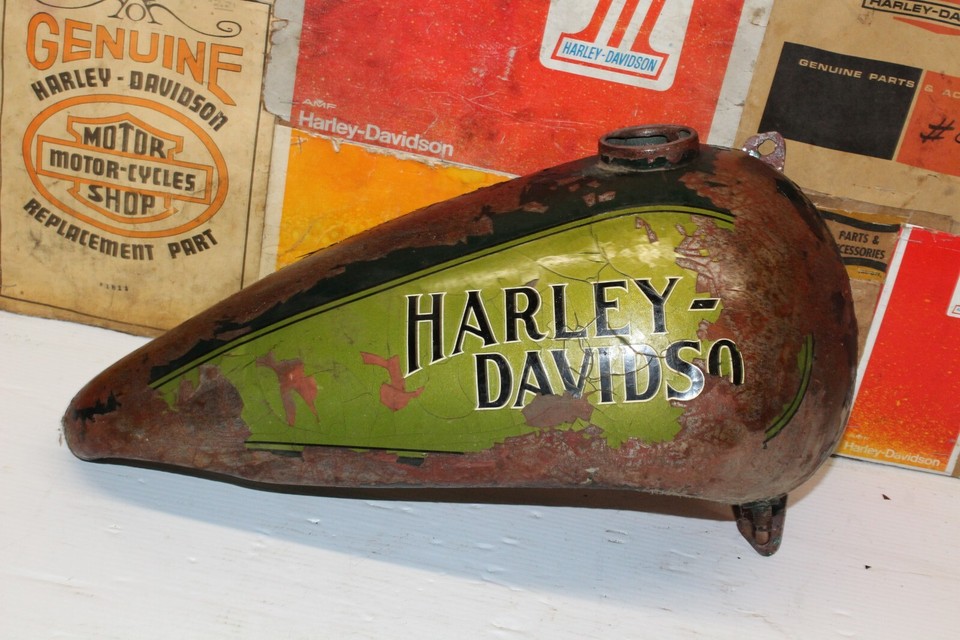 Harley Davidson Panhead Knucklehead Shovelhead 3.5 Gas Tanks | eBay