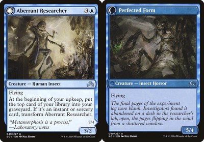 [4x] Aberrant Researcher // Perfected Form SIR LP MTG | eBay