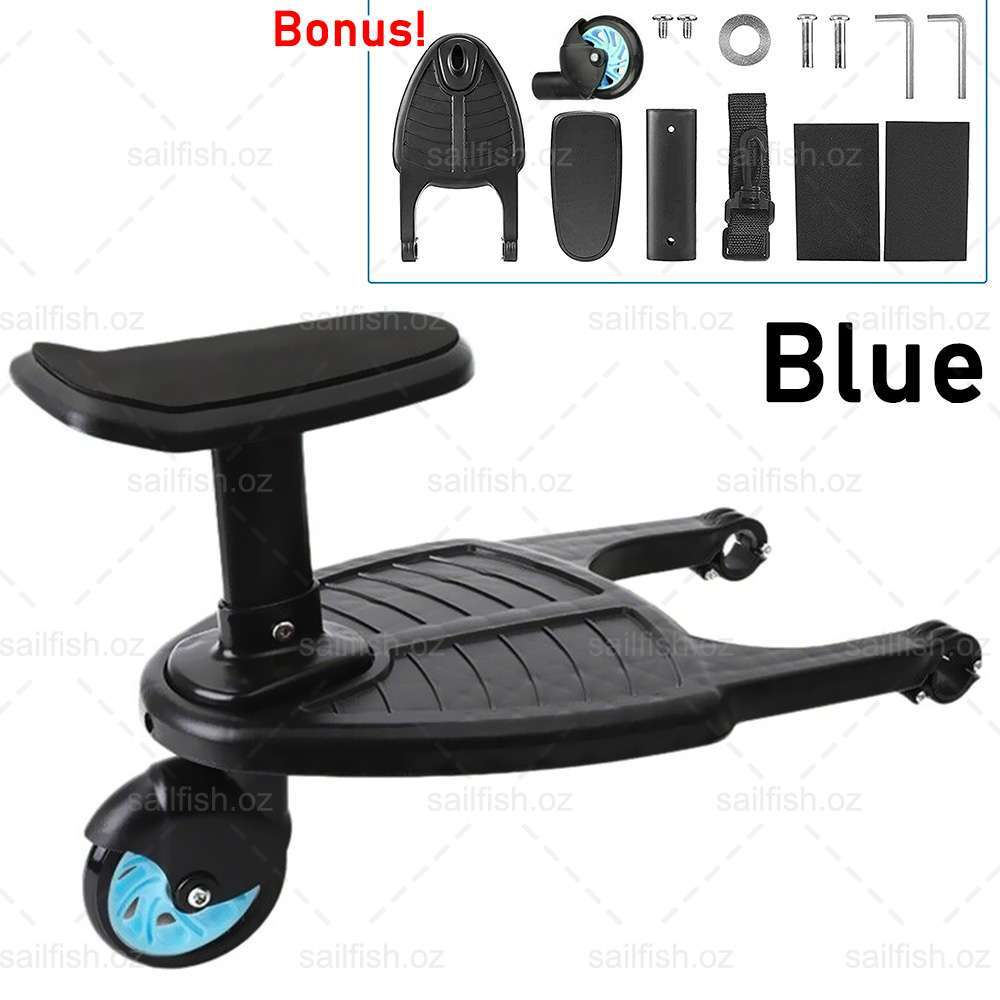 Stroller Step Board Toddler Buggys Wheel Standing Board Skateboard For ...