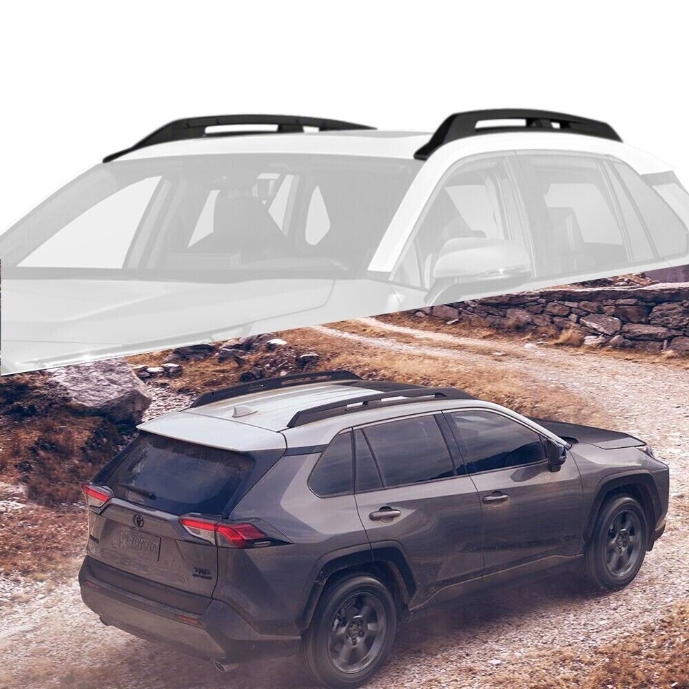 For RAV4 RAV-4 2019-2024 Upgraded Roof Rails Roof Rack Side Rail Bar | eBay