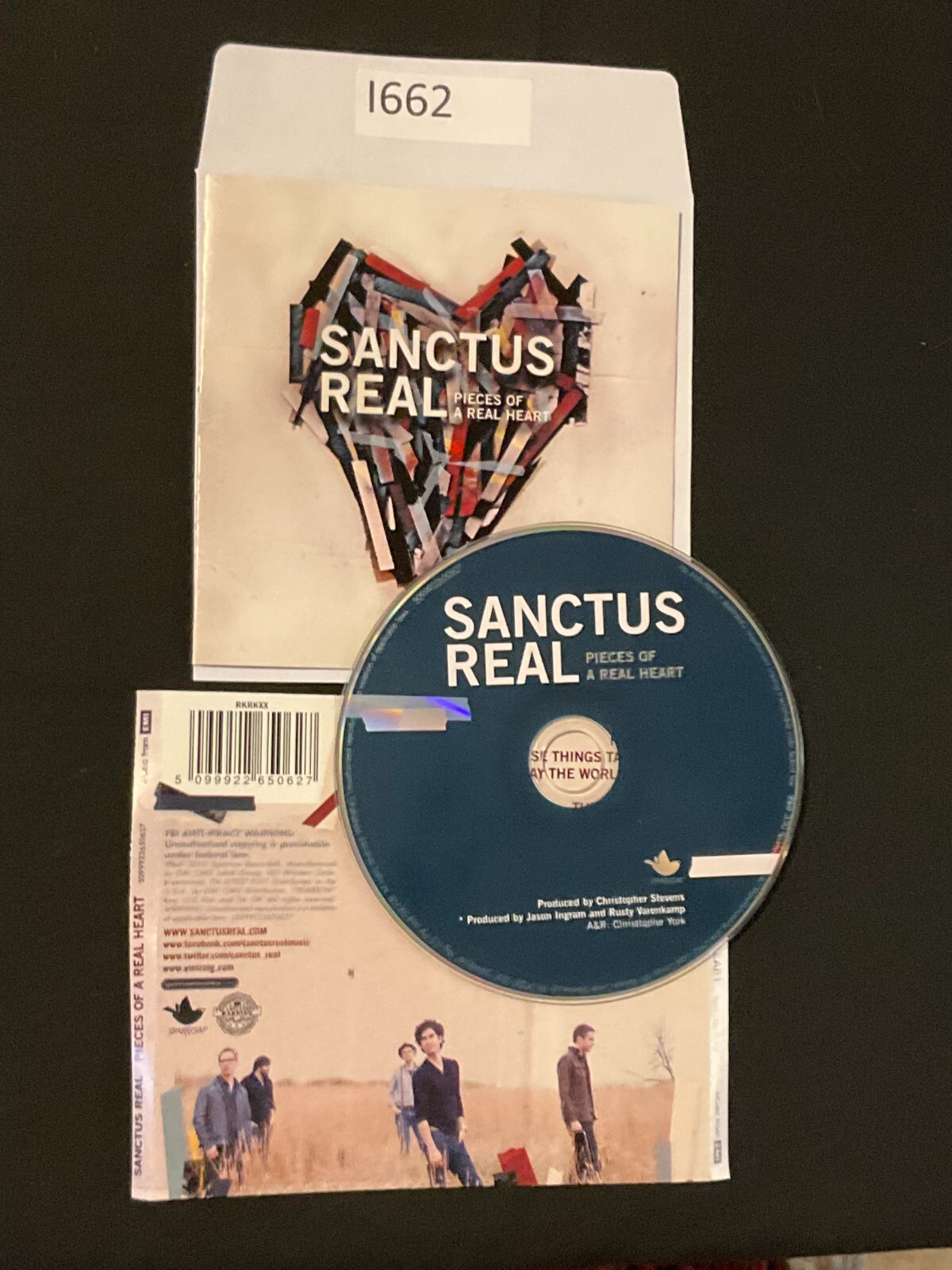 Sanctus Real : Pieces of a Real Heart CD No Case #I662 | eBay