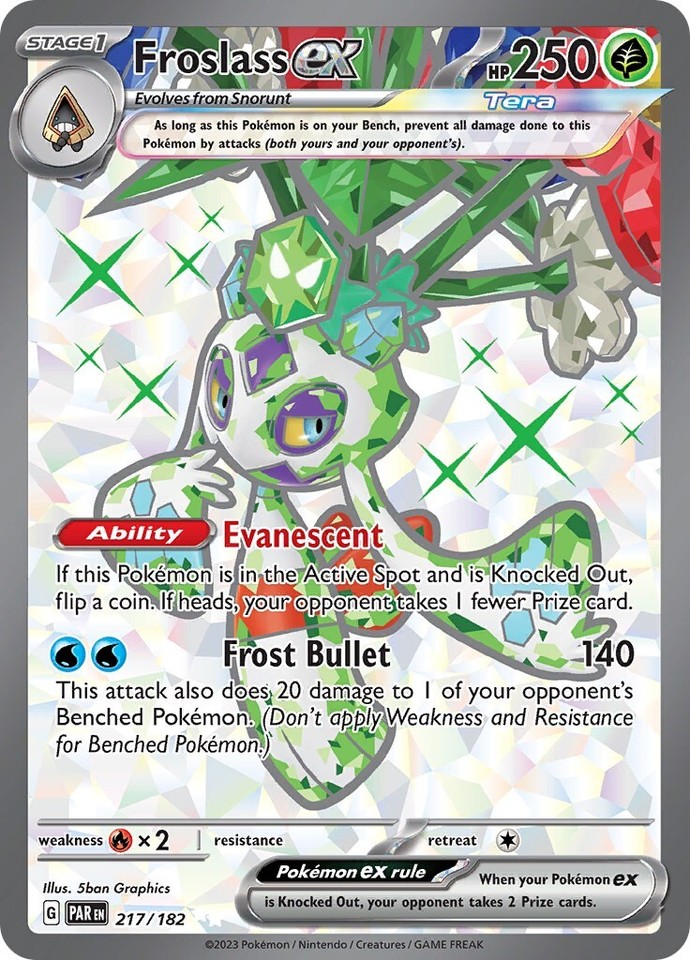 Froslass Ex 217/182 SV04: Paradox Rift for sale | eBay
