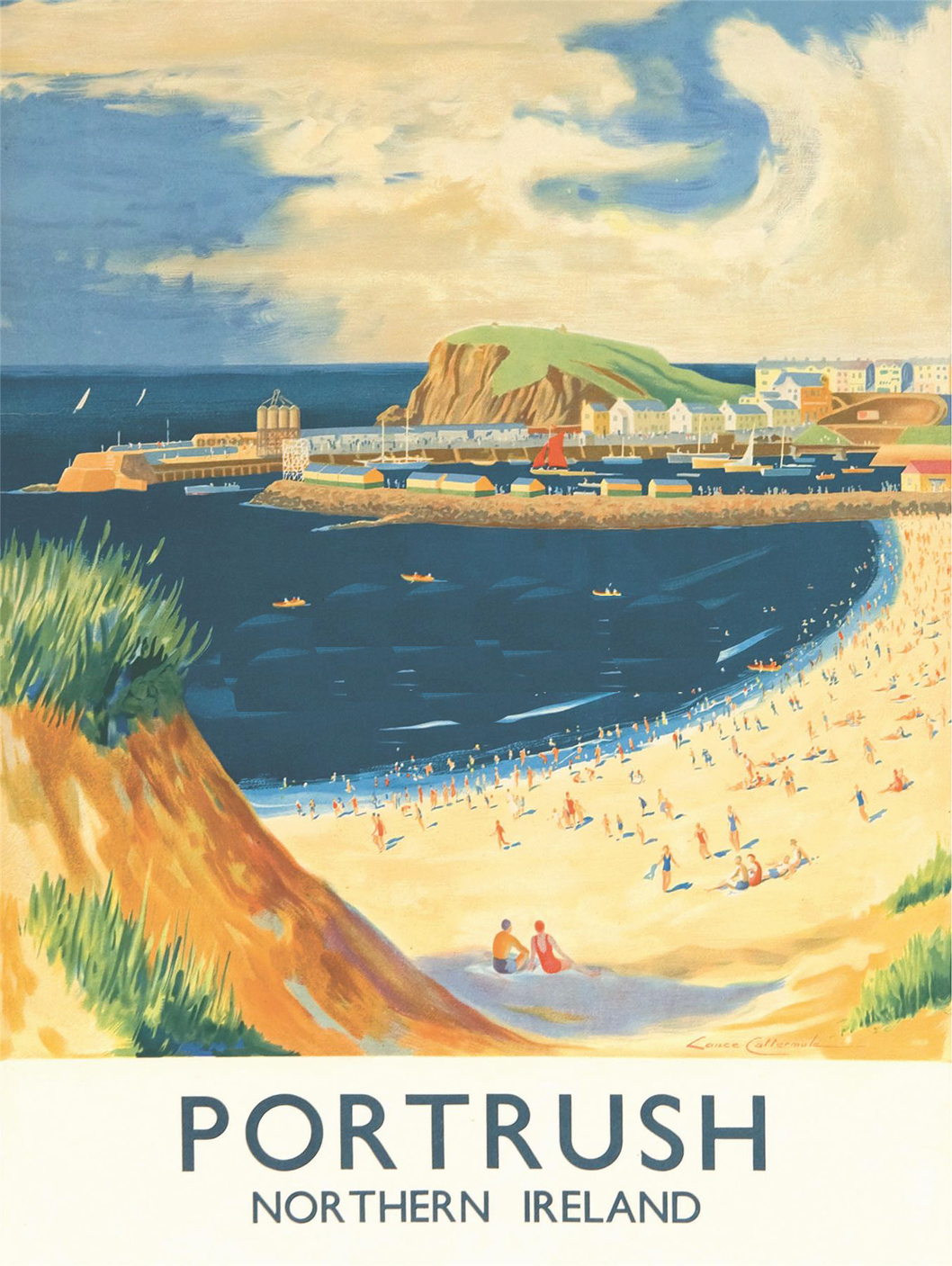 A3 SIZE - PORTRUSH NORTHERN - Vintage Retro Travel & Railways Poster ...