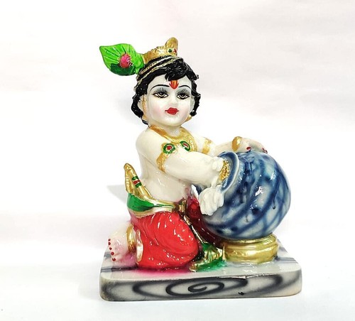 Indian Traditional Little Krishna Statue Multicolor For Pooja R854 | eBay