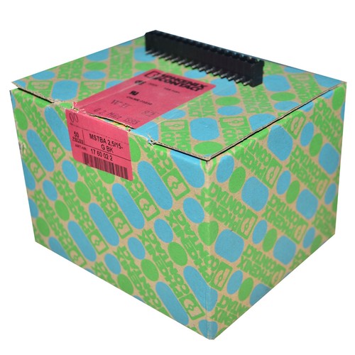 MSTBA 2,5/15-G Phoenix Contact Black Contact Connector --SA | eBay