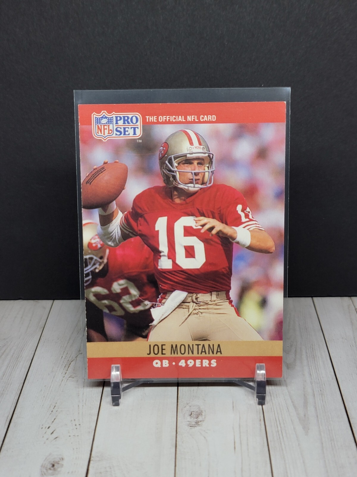 1990 PRO SET NFL #293 Joe Montana San Francisco 49ers Football Card | eBay