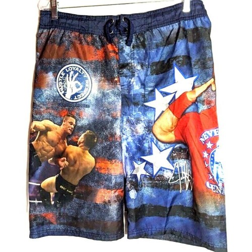 WWE John Cena swim trunks boys xl new no tags | eBay