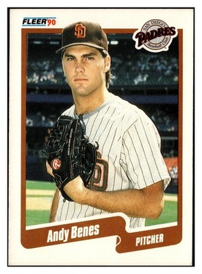 Andy Benes 1990 Fleer #151 San Diego Padres Baseball Card *311 | eBay
