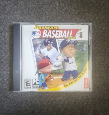 Backyard Baseball 2005 CD-ROM - PC Game - Complete w/ Case & Manual | eBay