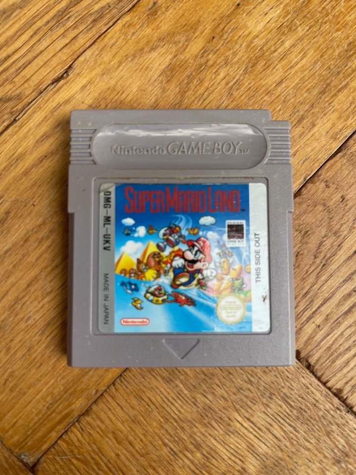 Super Mario Land (Nintendo Game Boy, 1990) - European Version ...