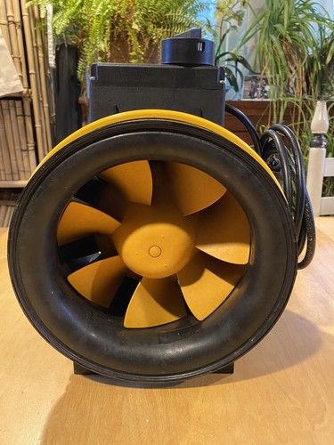 Can Fan Max Fan PRO SERIES 3-Speed inline exhaust fan blower 10 inch ...