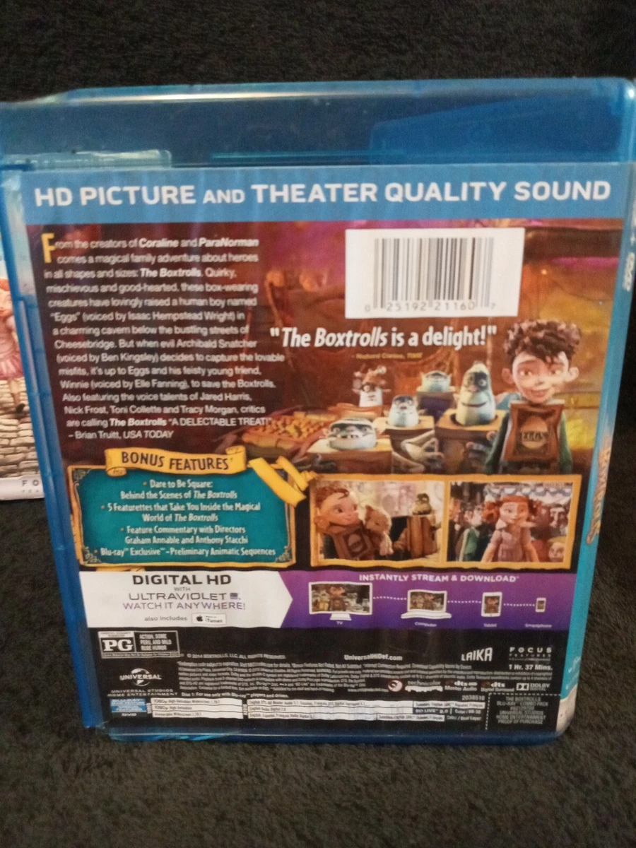 The Boxtrolls 2022 Dvd Cover