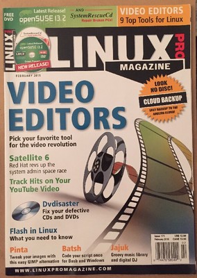 Linux Pro Magazine Video Editors Satellite 6 Cloud Backup Feb 2015 FREE ...