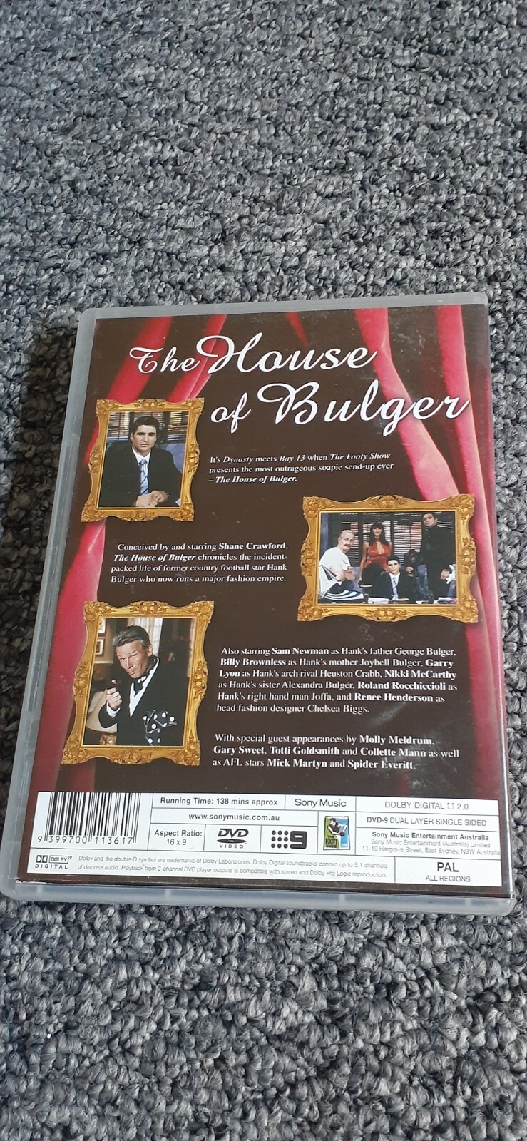 Footy Show, The - The House Of Bulger (AFL) (DVD) FREE POSTAGE ...