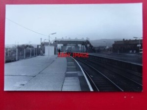 PHOTO ACCRINGTON RAILWAY STATION 1975 BURNLEY TO BLACKBURN AND STUBBINS ...