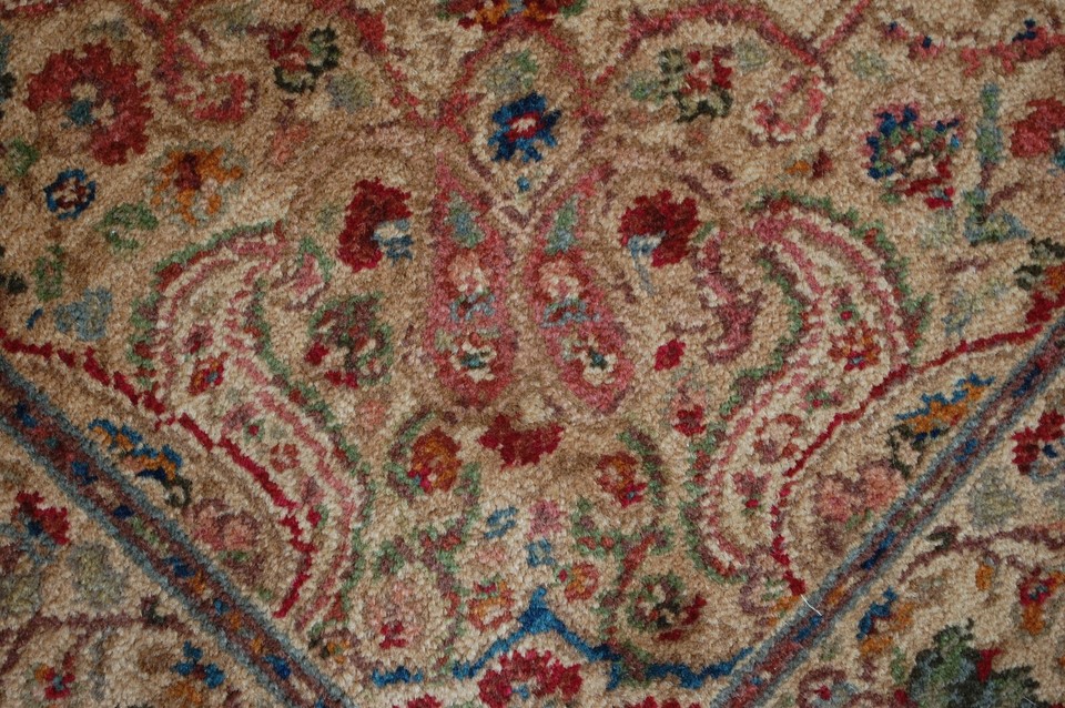 AUTHENTIC AMERICAN KARASTAN TABRZ MEDALLION PATTERN # 900/909 RUG SIZE ...