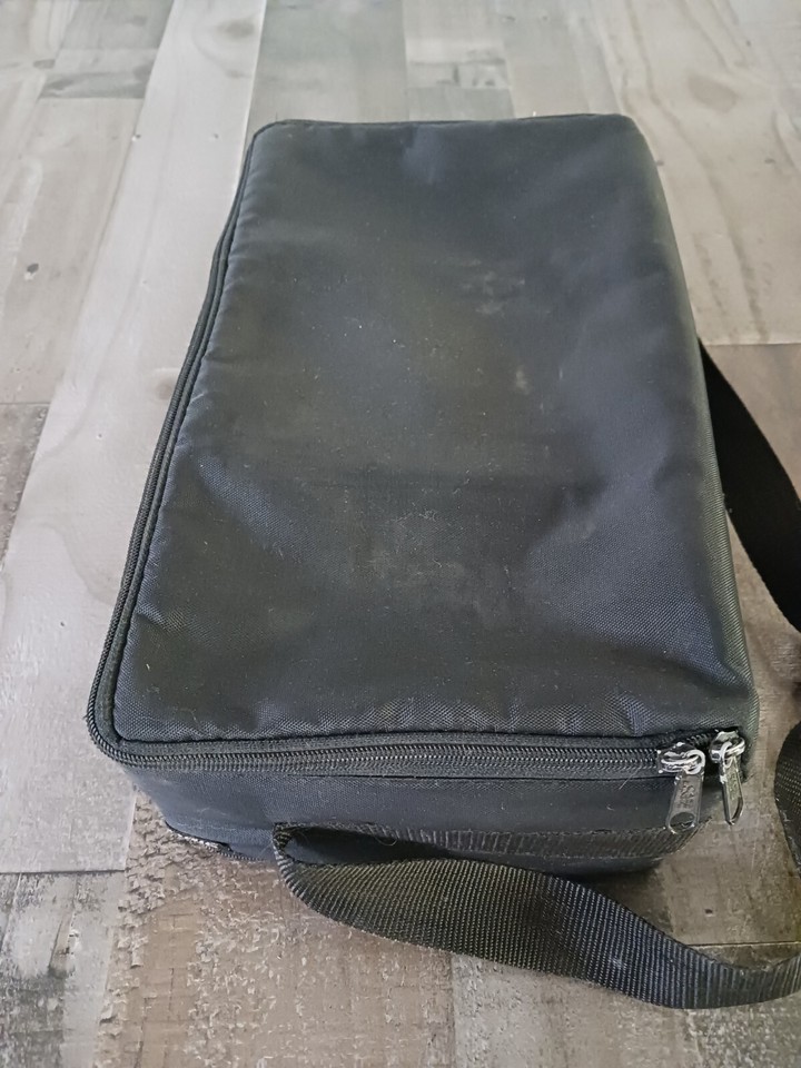 VINTAGE CASE LOGIC CASSETTE TAPE CARRY CASE ( 60 CAPACITY ) DOUBLE ...