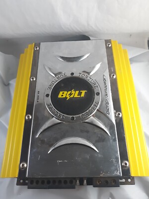 Vintage Old School Lightning Audio Bolt Car Amplifier Amp PARTS or ...