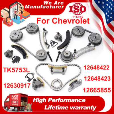 Timing Chain Kit For 09-17 Chevy Traverse Equinox 07-16 GMC Acadia 3.6L ...