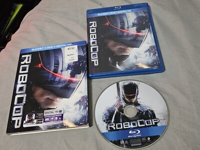 Robocop (Blu-ray Disc, 2014) Slipcover, Joel Kinnaman, Michael Keaton ...