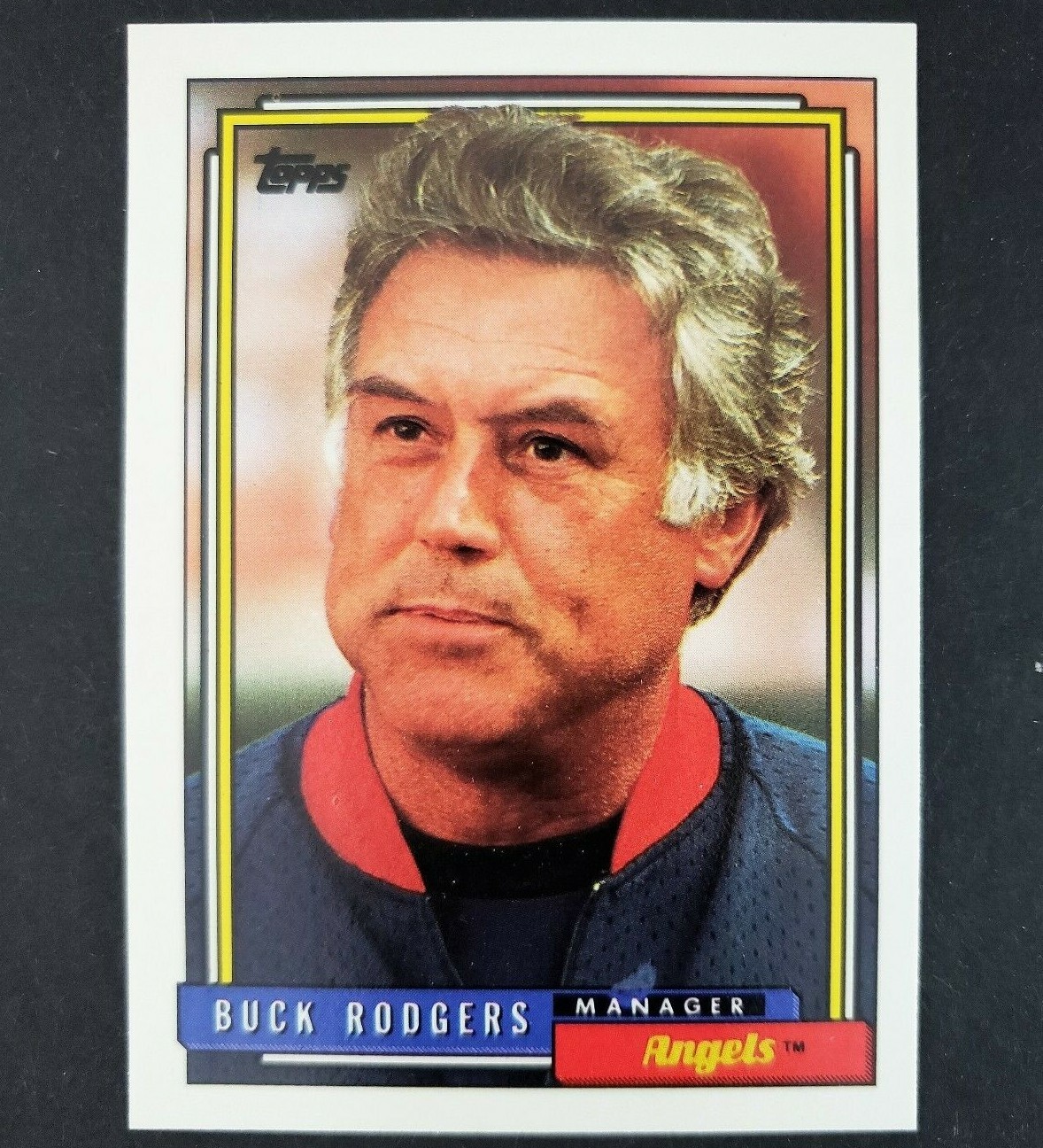 1992 Topps Manager Angels Buck Rodgers NN & NoBio #21 Baseball Card | eBay