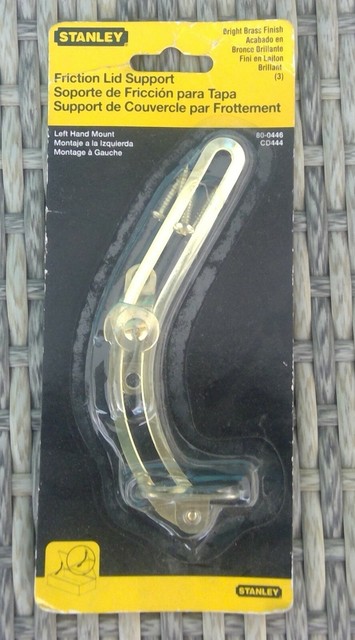 Stanley Hardware S800-446 444lh Friction Lid Support in Brass for sale ...