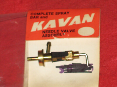 VINTAGE KAVAN CARB SPRAY BAR & NEEDLE ASSEMBLY for GLOW MODEL AIRPLANE ...