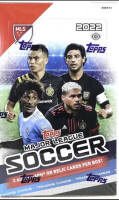 2022 Topps MLS Soccer MASSIVE Hobby Box-3 AUTO/RELIC + 192 Cards-RC's ...