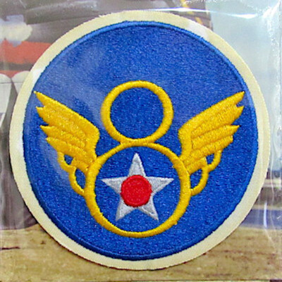 8th EIGHTH AIR FORCE The Mighty 8th WWII EMBLEM of AIR WAR PATCH ...