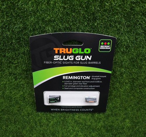 TruGlo Slug Gun Fiber Optic Sight Set Remington Slug Barrels, Green/Red ...