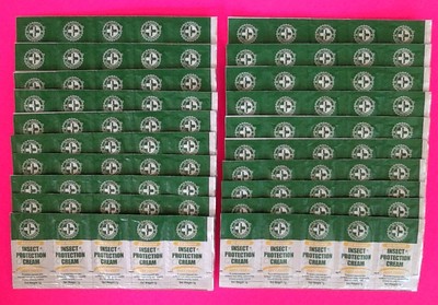 Lot of 100 Insect Protection Cream Packets Survival Camping Hunting ...
