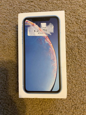 iPhone XR Blue 64 GB BOX ONLY EMPTY (Product) Blue | eBay