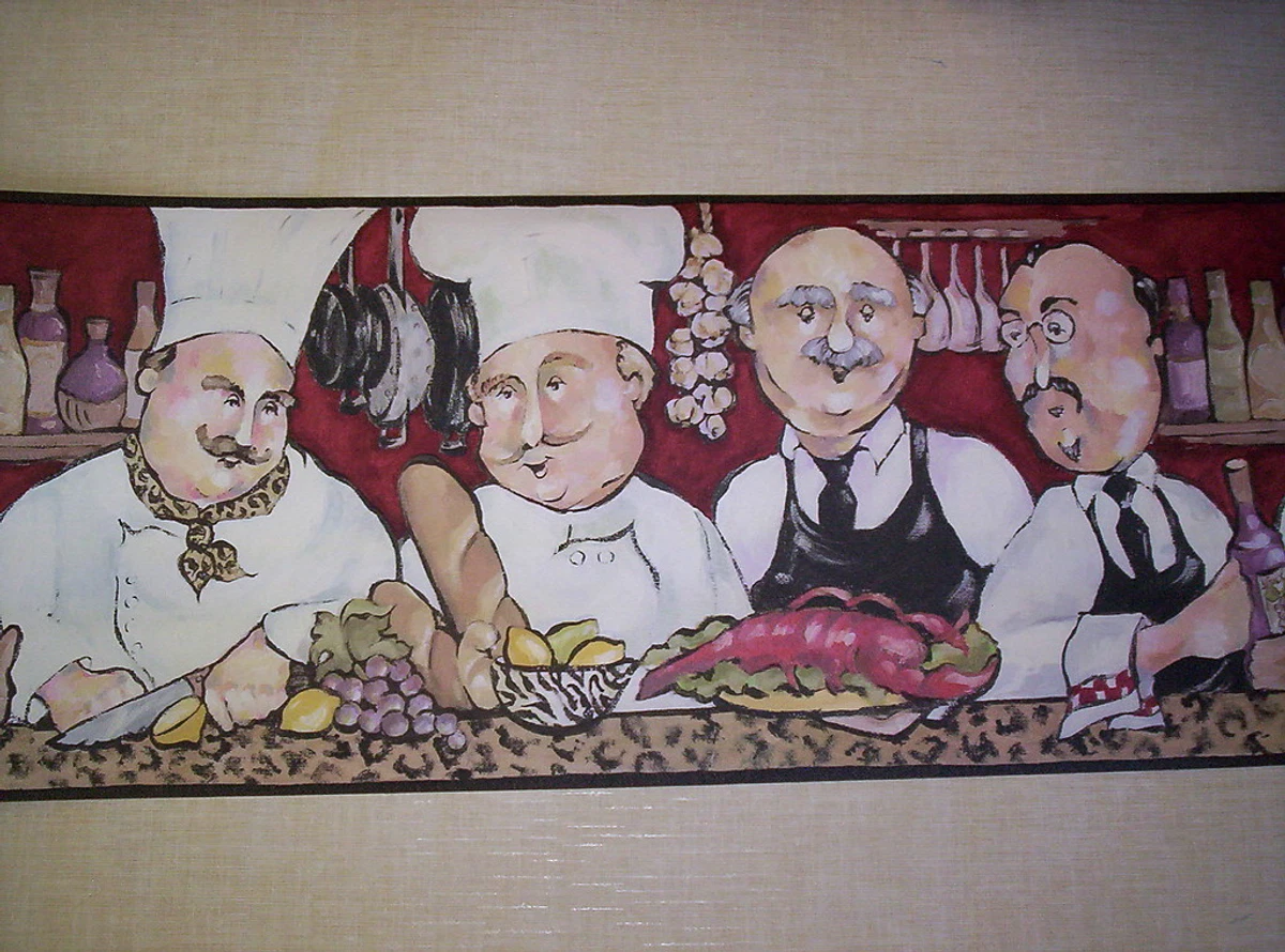 Chef Wallpaper Border