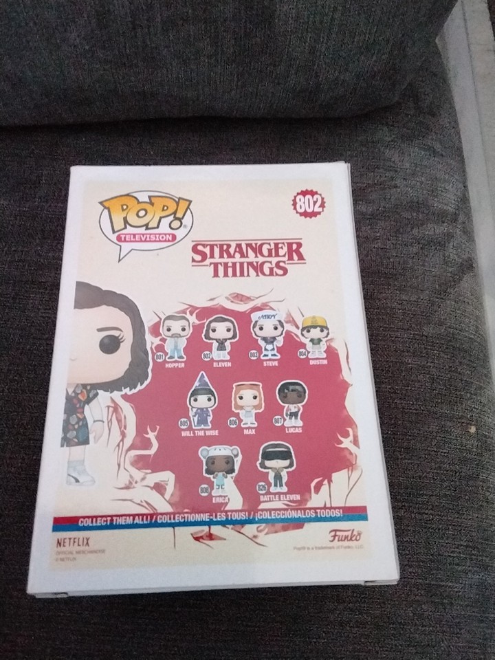 Funko Pop 802 Eleven - Stranger Things - Netflix Television- In Box (F6 ...