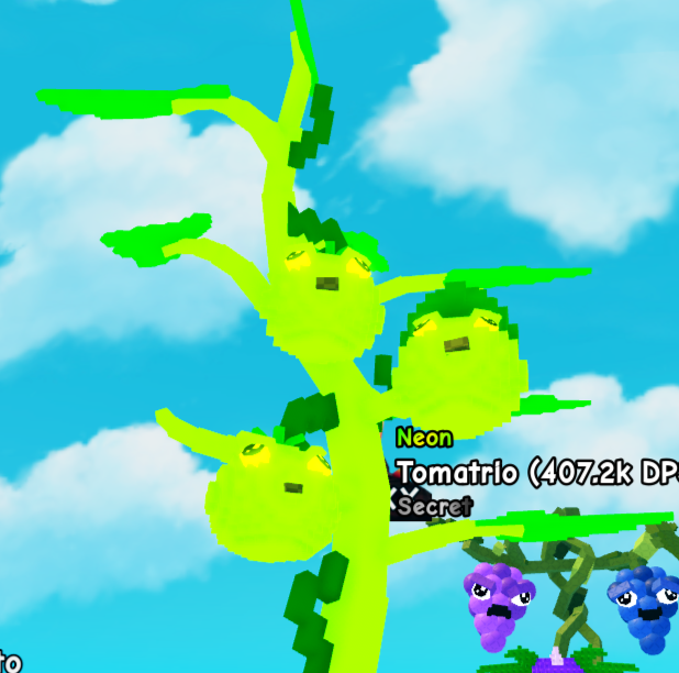 Plants Vs Brainrots Neon Tomatrio (407k dmg) NOT DUPED | FAST DELIVERY ...