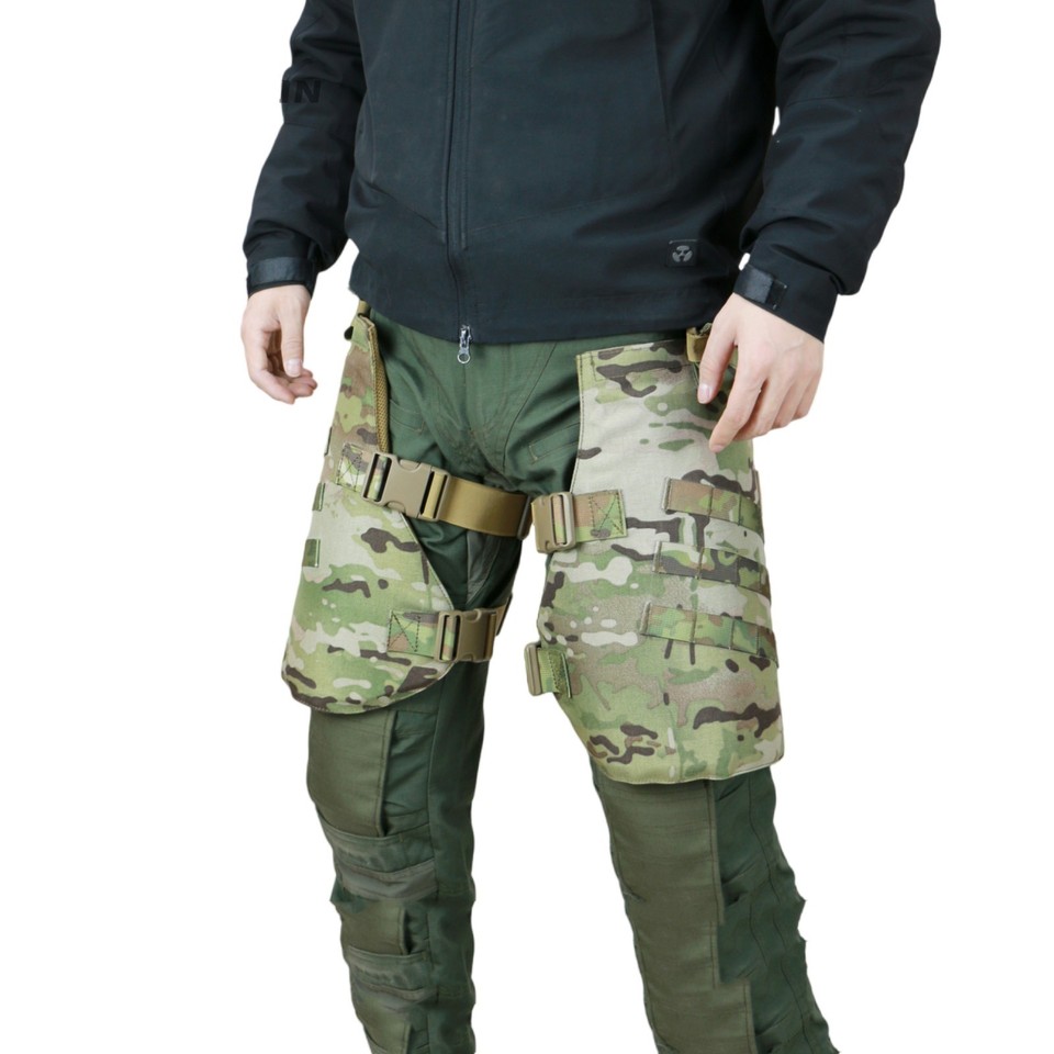 Bulletproof leg protection IIIA/GA3 level 1000D nylon webbing tactical ...