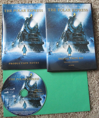 THE POLAR EXPRESS MOVIE DIGITAL PRESS KIT PK PRODUCTION NOTES & CD-ROM ...
