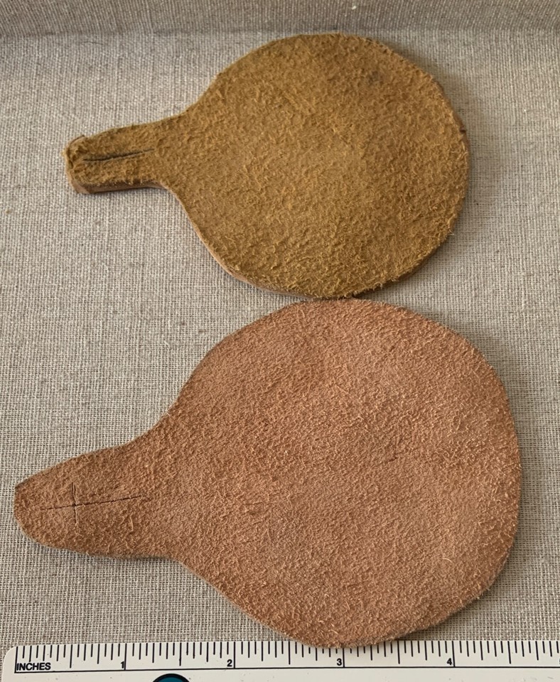 1970s DOUG KOOP Boy Scout Leather Dangle PATCHES Longhorn Council Camp ...