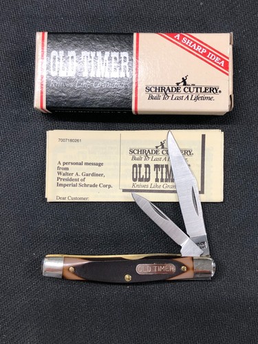 Schrade + NEW USA Made Old Timer 33OT Middleman Jack, Vintage NOS | eBay