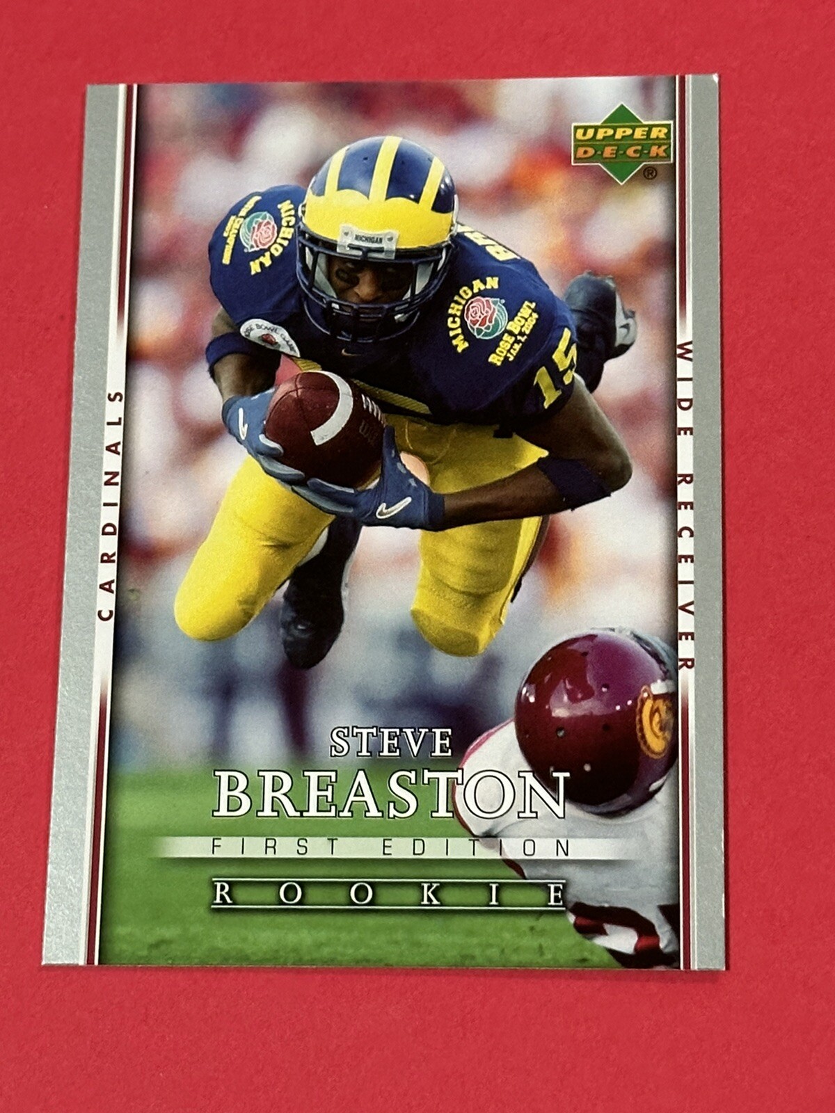 2007 Upper Deck First Edition Steve Breaston Rookie #170 Arizona ...