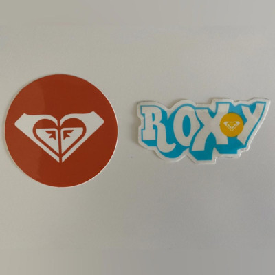 Bundle of 2 ROXY Skate, Surf, Snow Stickers | eBay