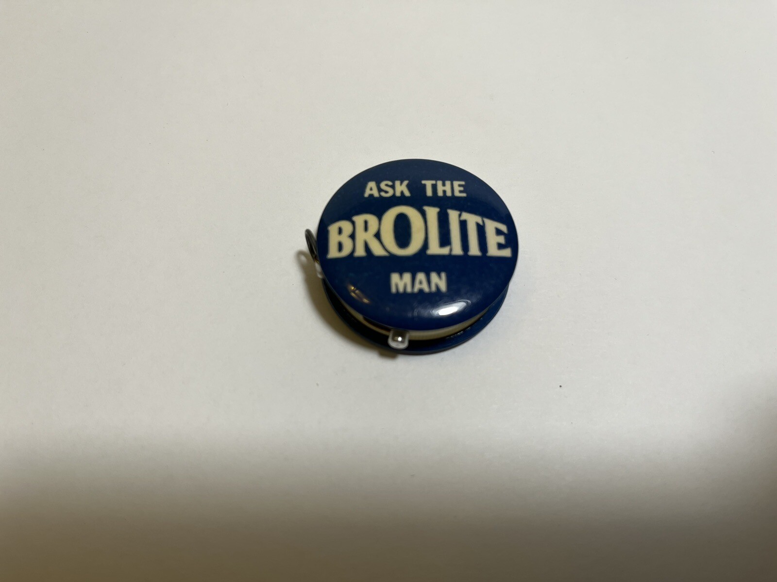 Vintage Ask the Brolite Man Advertising Promo Tape Measure Ingredients ...