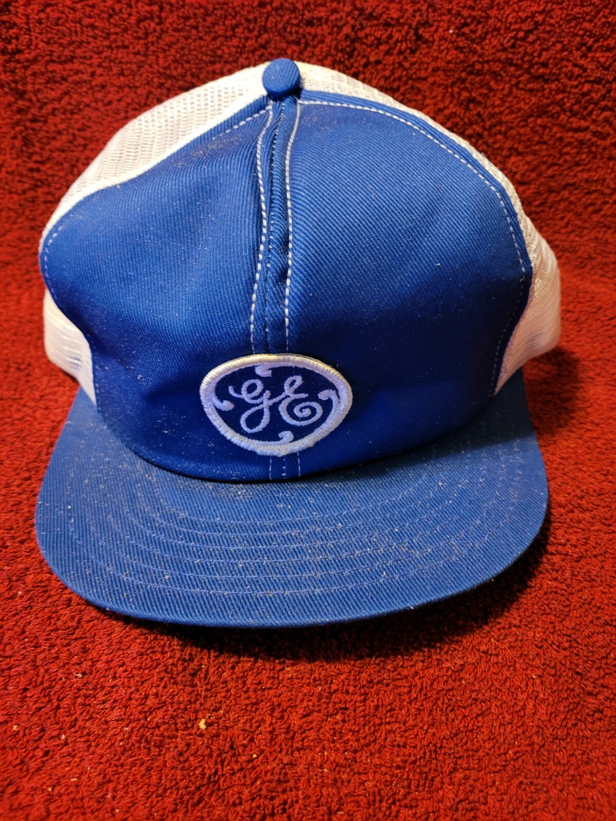 Collectable G E Snap Back Mesh Truckers Hat General E… - Gem