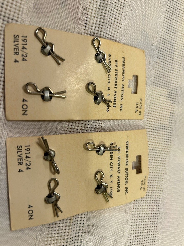 8 Streamline Vintage Military Inspired Silver Tone 5/8” Buttons | eBay