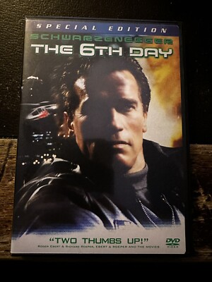 2-Disc DVD - The 6th Day (2002, Widescreen) w/ Chapter Insert RARE ...