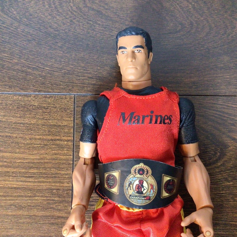 1996 GI Joe Marine Corps Boxer Hasbro 12" Action Figure Doll US Marines ...