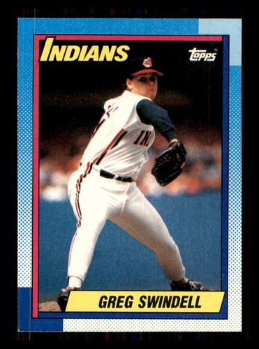 1990 Baseball Topps Greg Swindell Cleveland Indians #595 | eBay
