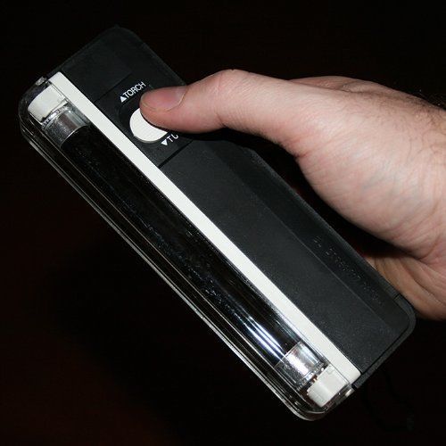 Black UV Cure Lamp Ultraviolet UV Light for Car Auto Glass Windshield ...