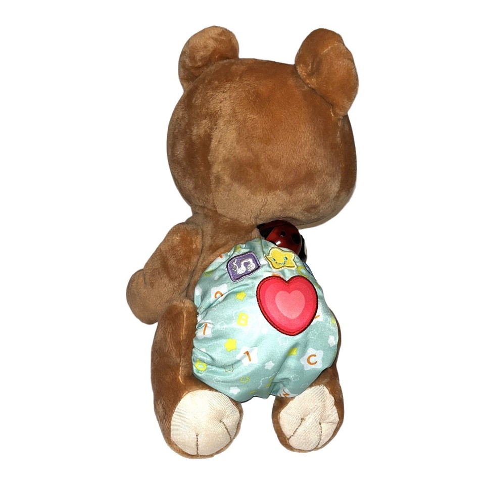 Vtech Explore and Crawl Learning Cub Bear Light up Ladybug Music Plush ...